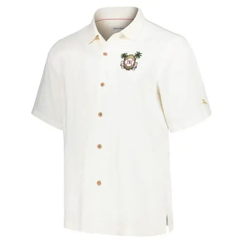 Tommy Bahama Baltimore Orioles Pitcher's Paradiso Button-up Camp Shirt