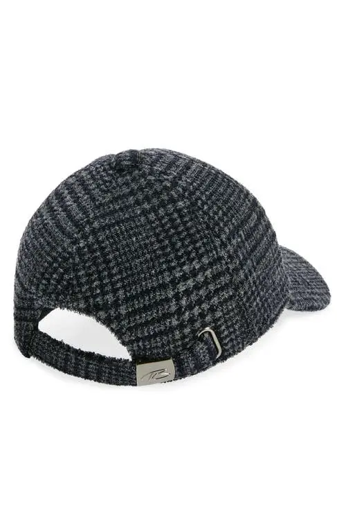 Robert Barakett Duncan Plaid Baseball Cap