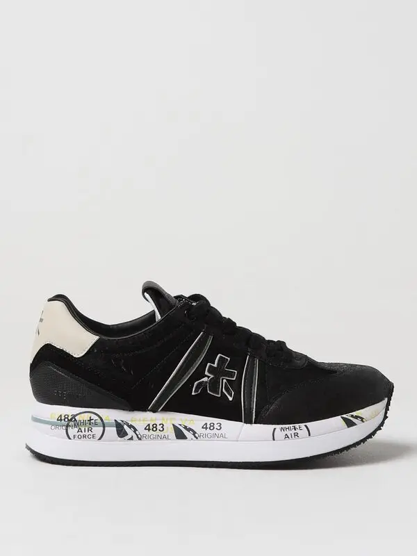Premiata Low Top Sneakers - Black
