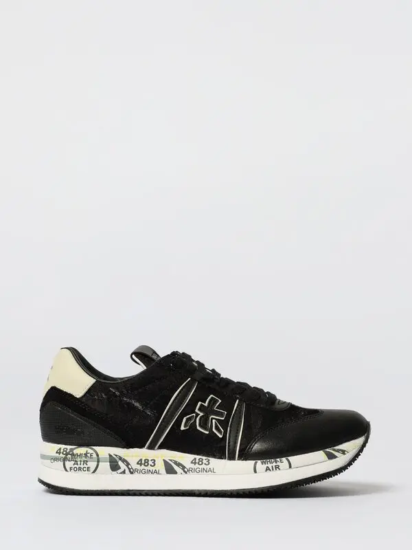 Premiata Low Top Sneakers - Black