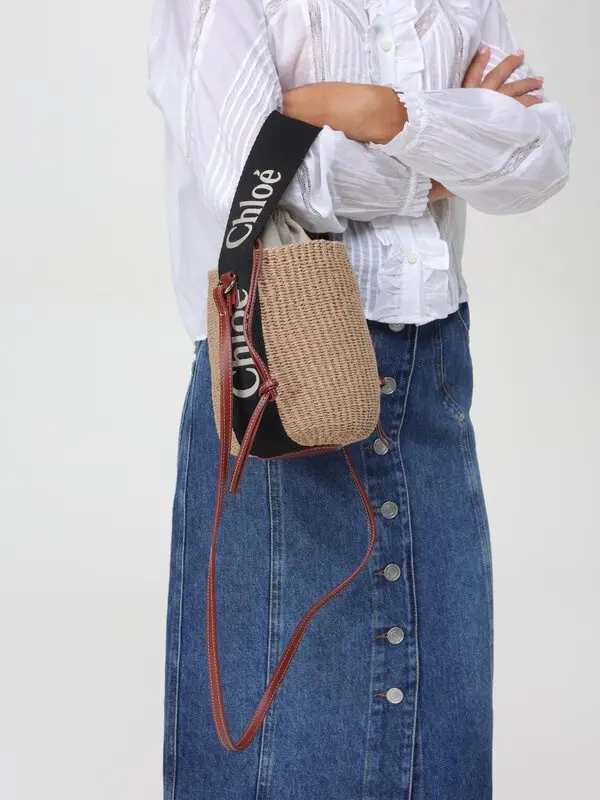 Chloé Mini Bucket Bag - Beige