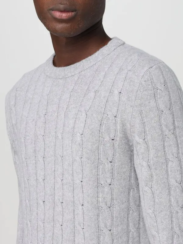 XC Cable Knit Sweater - Grey