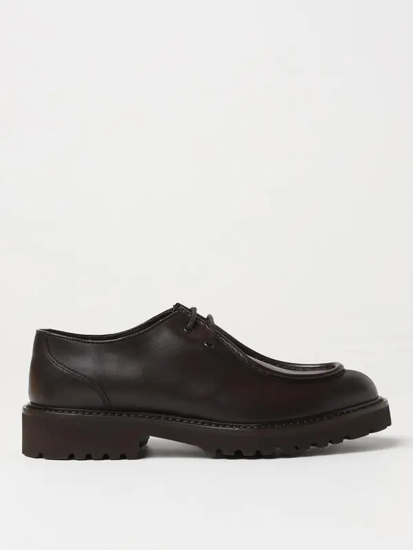 DOUCAL'S Leather Brogue Shoes - Dark