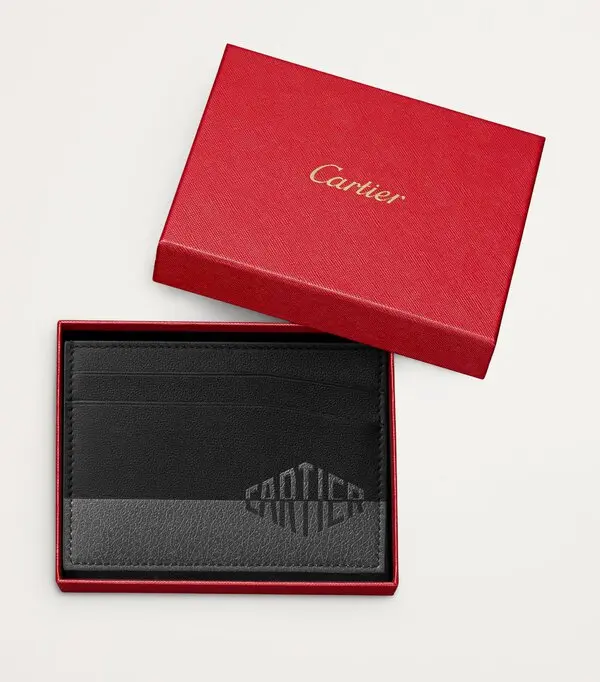 Cartier Calfskin Losange Shadow Card Holder