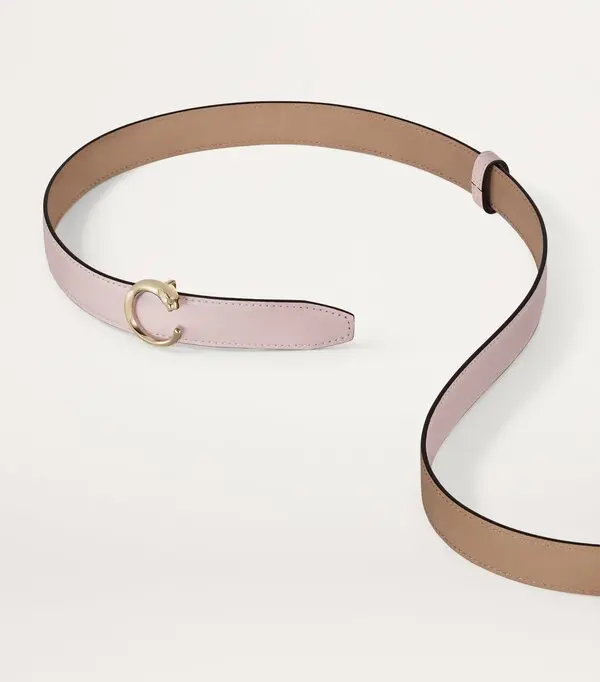 Cartier Leather Panthère De Belt