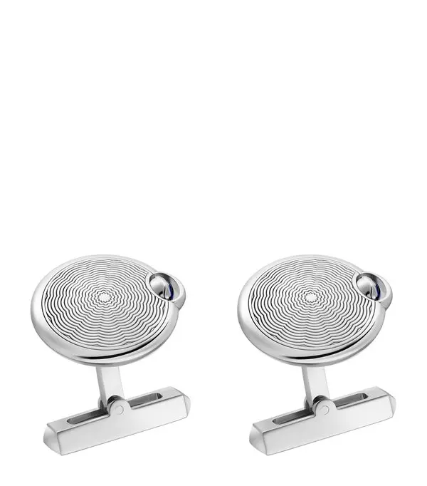 Cartier Ballon Bleu De Cufflinks - Silver