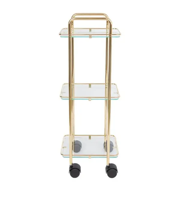 ZODIAC Square -plated Trolley - Gold