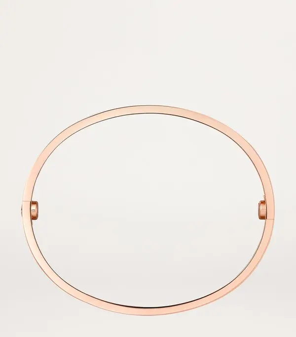 Cartier Brushed And Diamond Love Bangle
