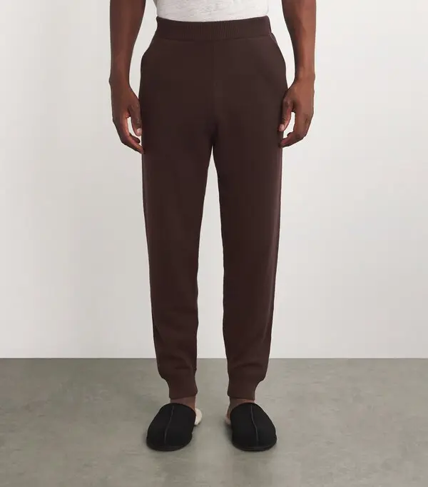 Harrods Cashmere Sweatpants - Brown