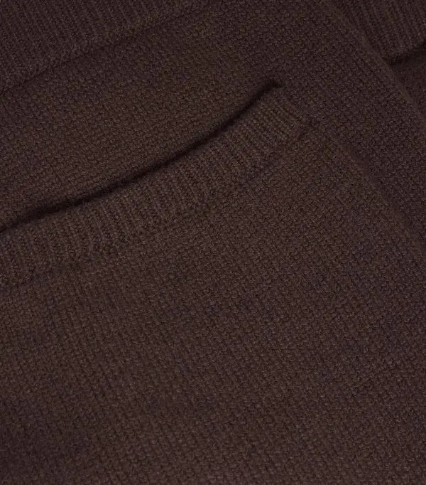 Harrods Cashmere Sweatpants - Brown