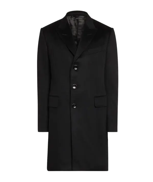 TOM FORD Solid Cashmere Overcoat
