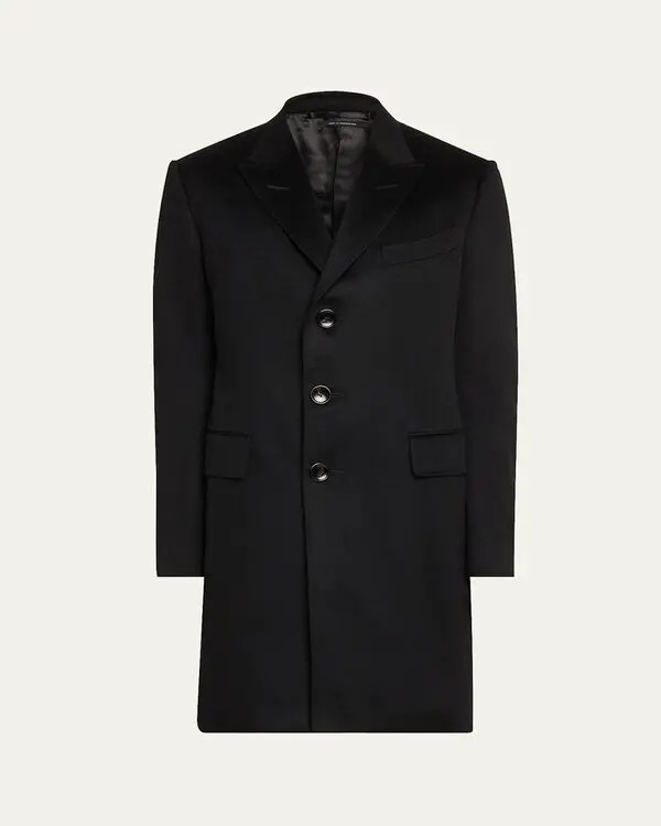 TOM FORD Solid Cashmere Overcoat
