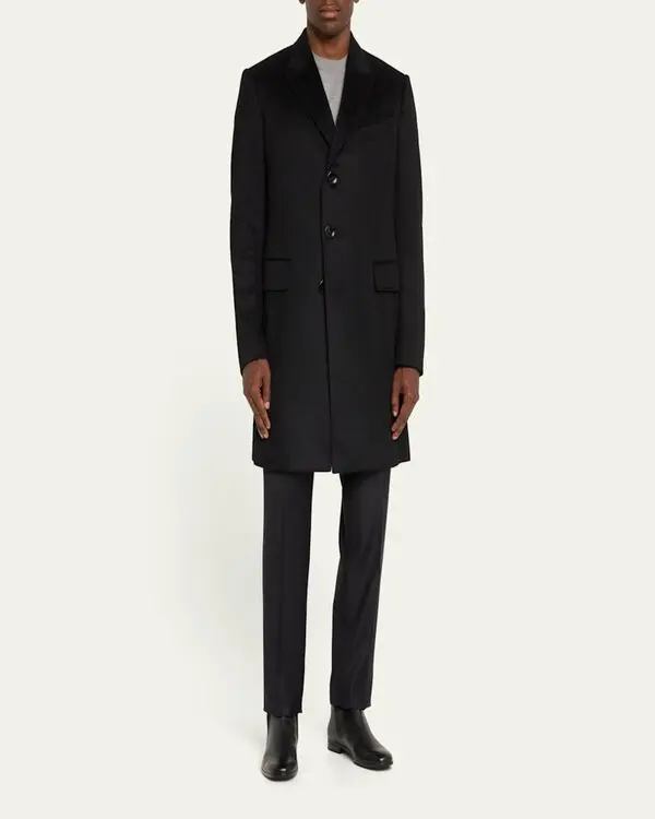TOM FORD Solid Cashmere Overcoat
