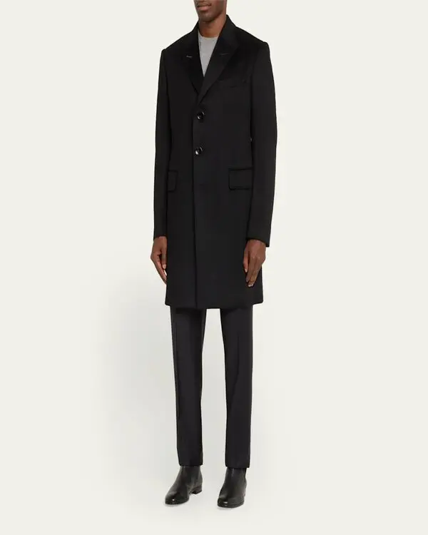 TOM FORD Solid Cashmere Overcoat
