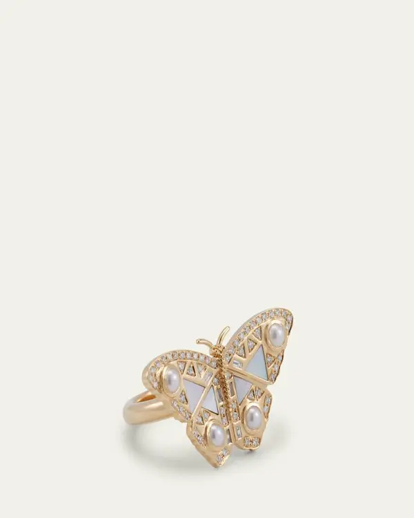 Harwell Godfrey Mini Butterfly Statement Ring