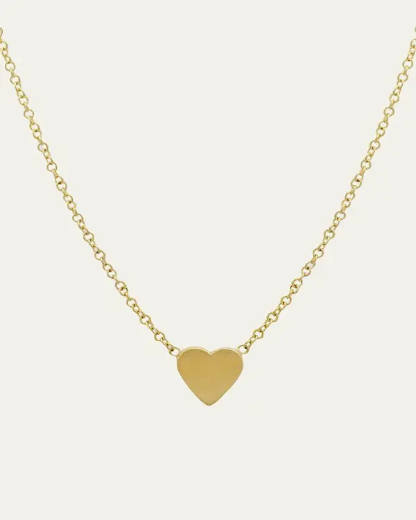 JENNIFER MEYER Mini Heart Pendant Necklace