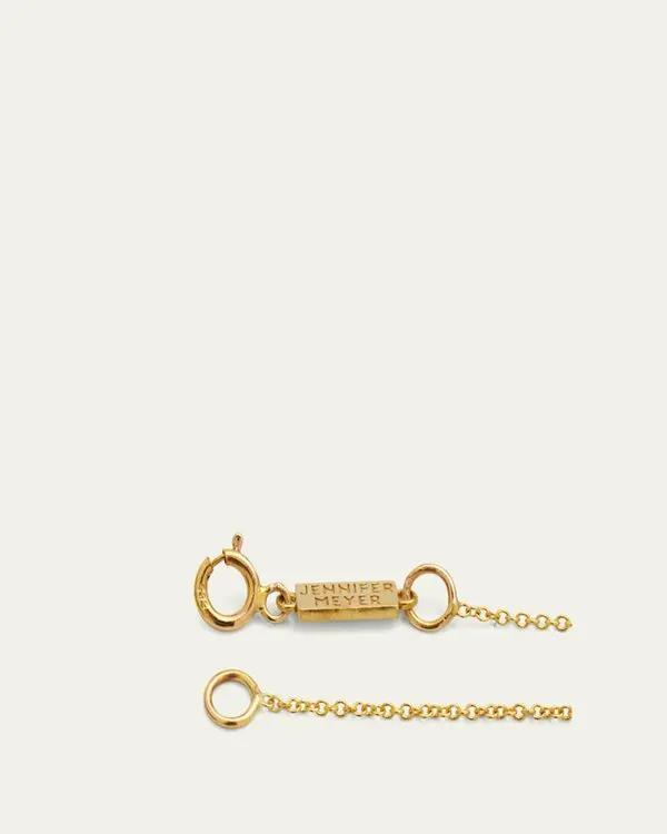 JENNIFER MEYER Mini 7-bezel Dangle Necklace