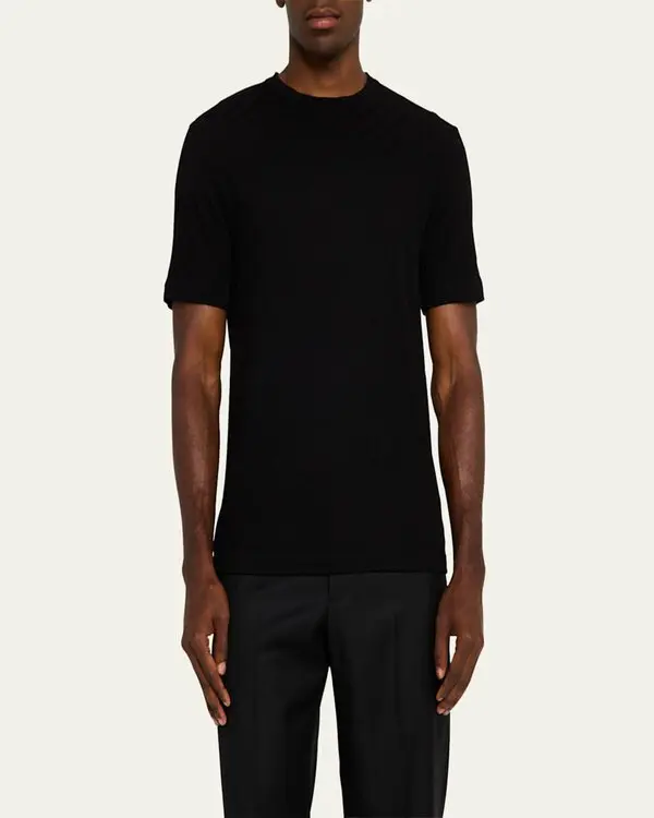 Giorgio Armani Zigzag Jersey T-shirt