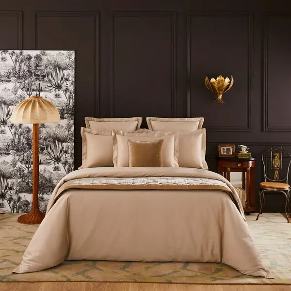 YVES DELORME Triomphe Duvet Cover, Full Queen - Dune