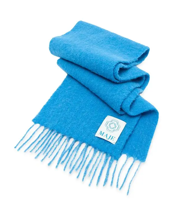 Maje Myra Scarf - Blue
