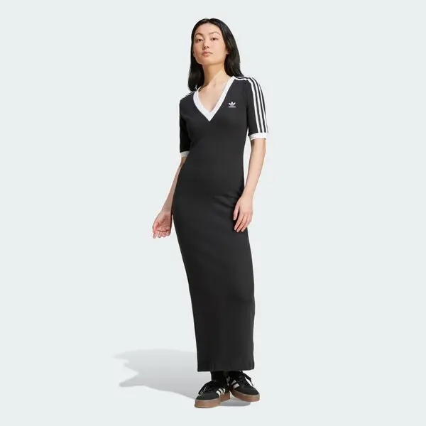 turtleneck knit dress RIB KNIT TURTLENECK CONTOUR DRESS Dusk Blue / XS