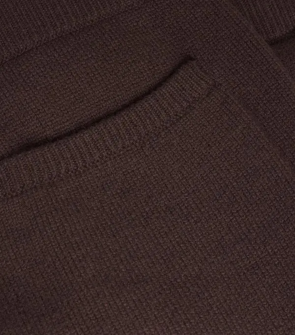 Harrods Cashmere Sweatpants - Brown