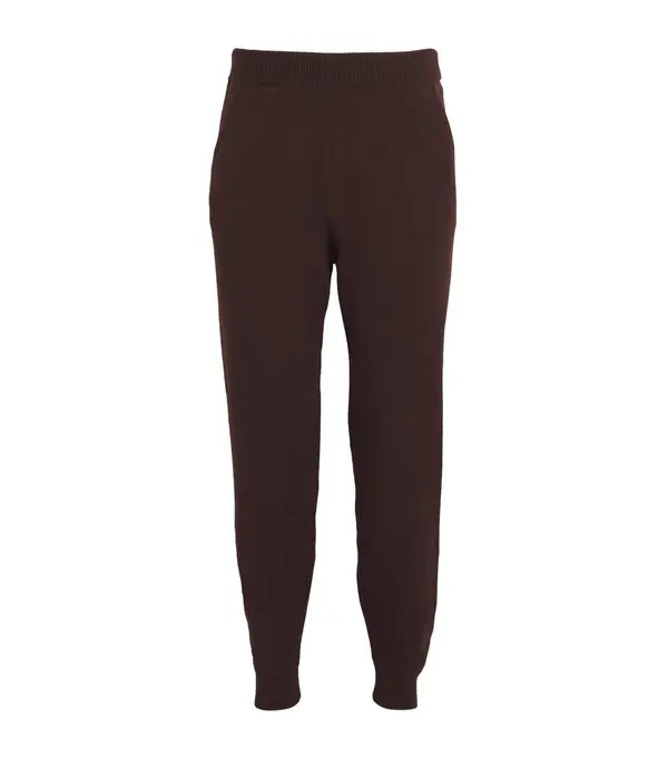 Harrods Cashmere Sweatpants - Brown