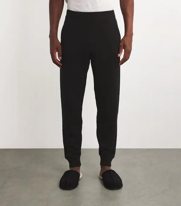 Harrods Cashmere Sweatpants - Black