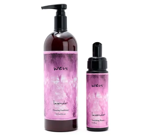 WEN By Chaz Dean Classic Cleansing Conditioner & Mousse Set - One-color