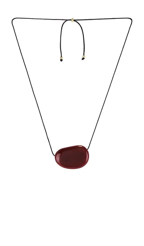 HEAVEN MAYHEM Julia Corded Necklace - Red & Black