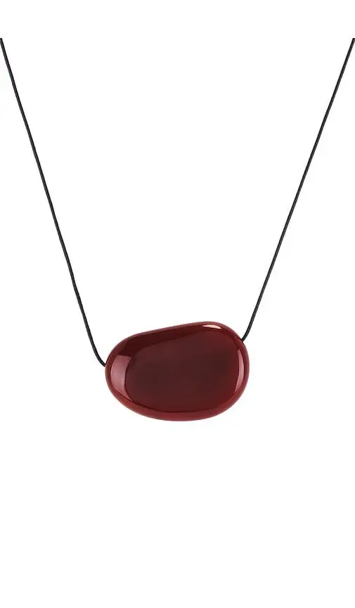 HEAVEN MAYHEM Julia Corded Necklace - Red & Black