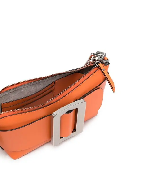 Boyy Buckle Pouchette Shoulder Bag - Orange