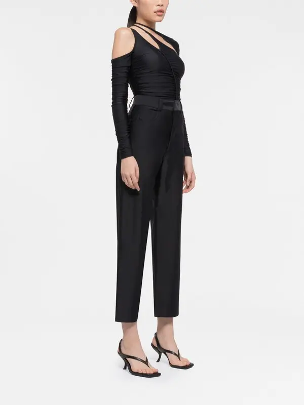 AZ FACTORY BY ESTER MANAS Cut Out Long Sleeve Top