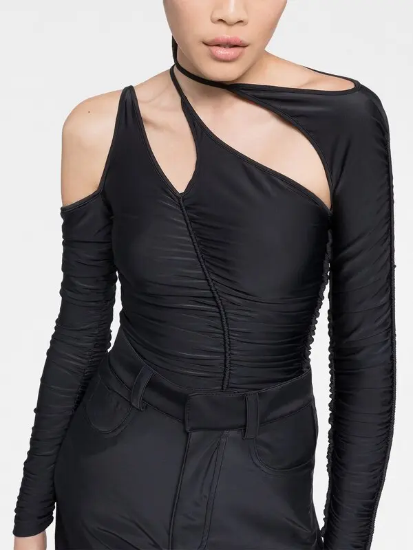 AZ FACTORY BY ESTER MANAS Cut Out Long Sleeve Top