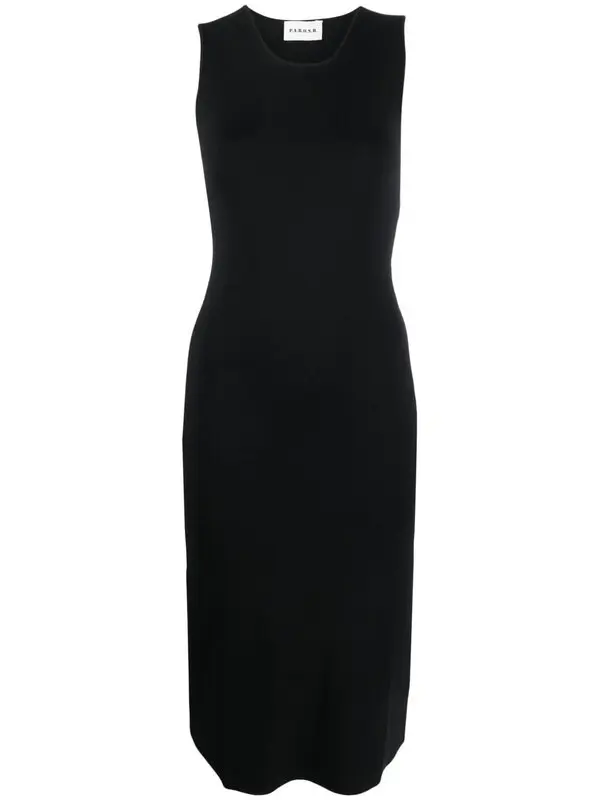 PAROSH Knitted Midi Dress