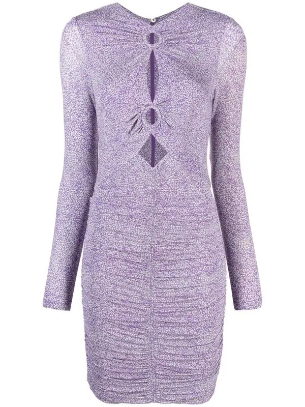 Isabel Marant Jana Mini Dress - Purple