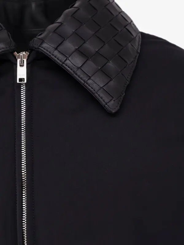 Bottega Veneta Tech Nylon Puffer Jacket - Black | Editorialist