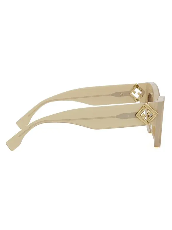 Fendi Ff Diamond 52mm Cat-eye Sunglasses