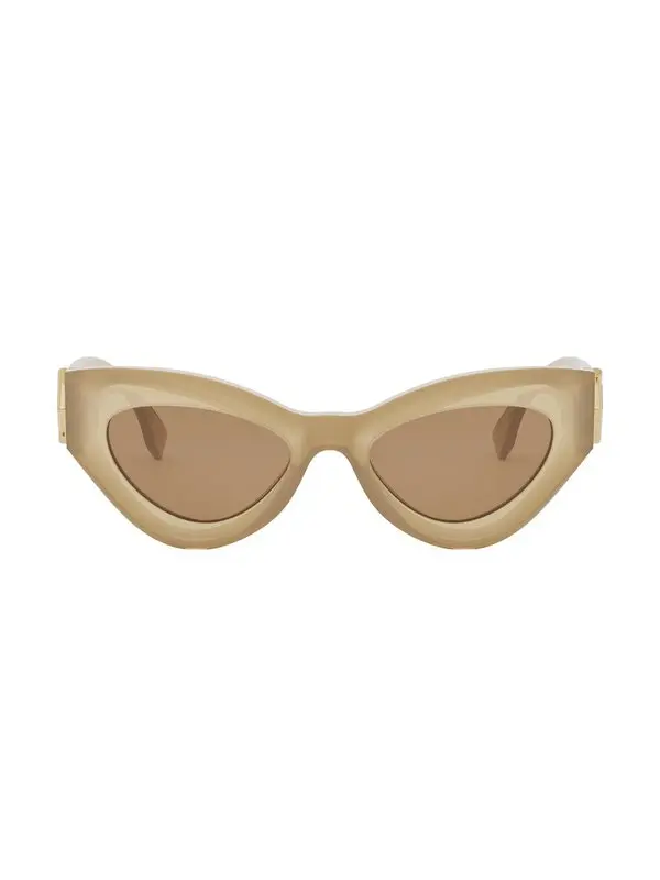 Fendi Ff Diamond 52mm Cat-eye Sunglasses