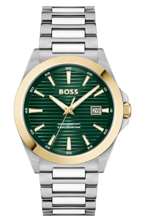 BOSS Strike Bracelet Watch - Green