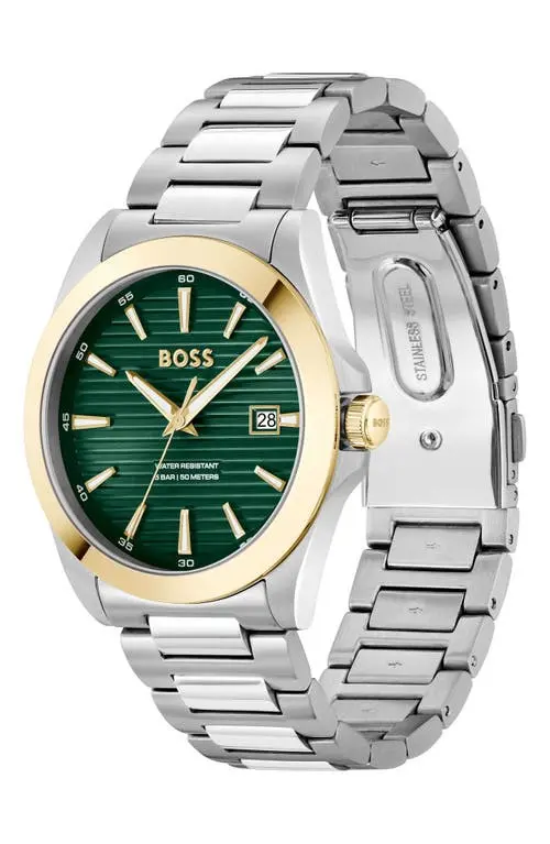 BOSS Strike Bracelet Watch - Green