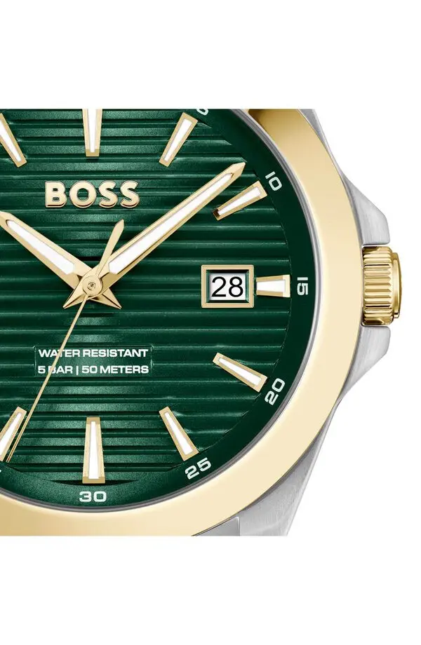 BOSS Strike Bracelet Watch - Green