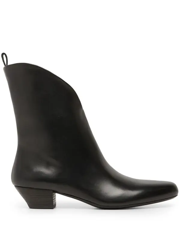 Marsèll Goccio Leather Boots - Black