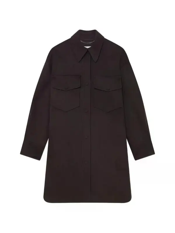 Stella McCartney Press-stud Fastening Overshirt - Brown