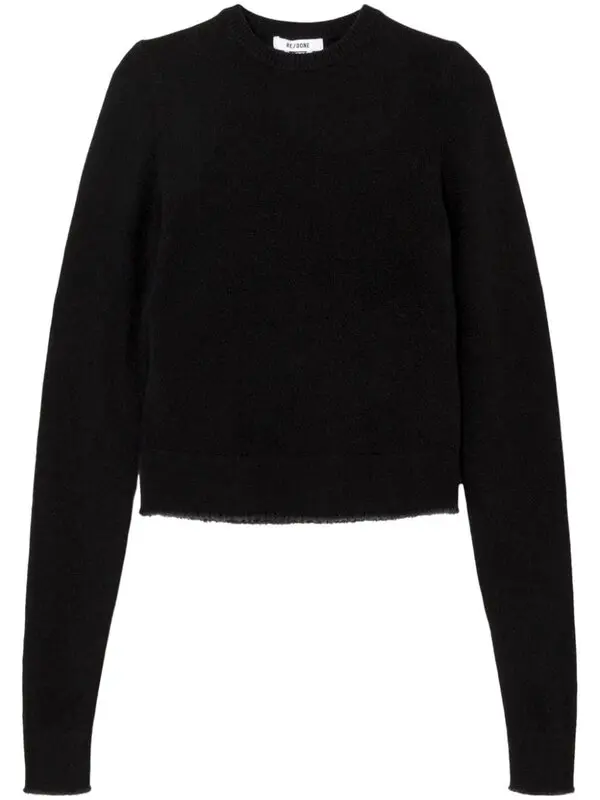 RE/DONE Crew-neck Cashmere Jumper