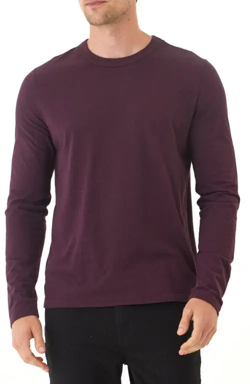 THREADS 4 THOUGHT Tucker Long Sleeve T-shirt - Ultra Maroon