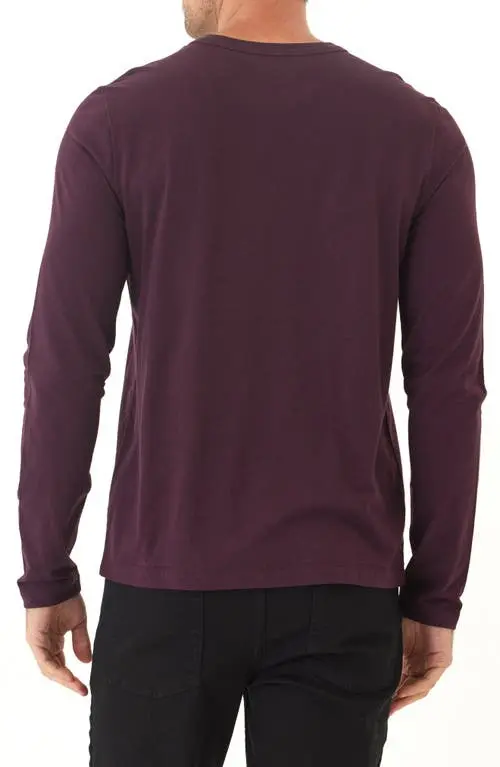 THREADS 4 THOUGHT Tucker Long Sleeve T-shirt - Ultra Maroon