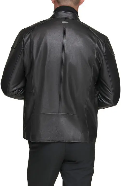 Andrew Marc Leather Moto Jacket