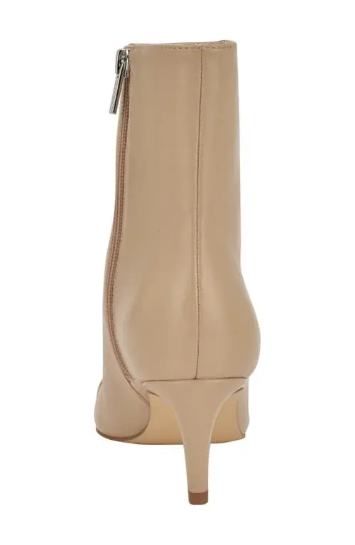 Calvin Klein Pointed Toe Bootie - Natural