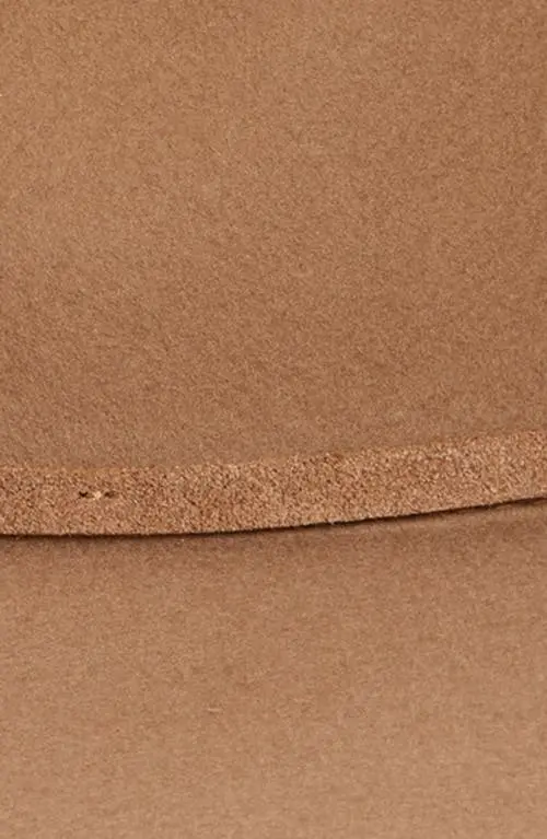 Rag & Bone Ingrid Wool Felt Fedora In Camel - 30% Off 